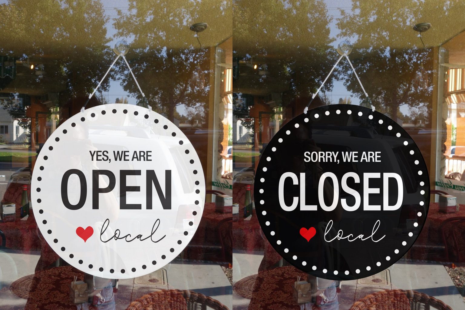 Open Closed Sign dari Bahan Akrilik - Acryliczone